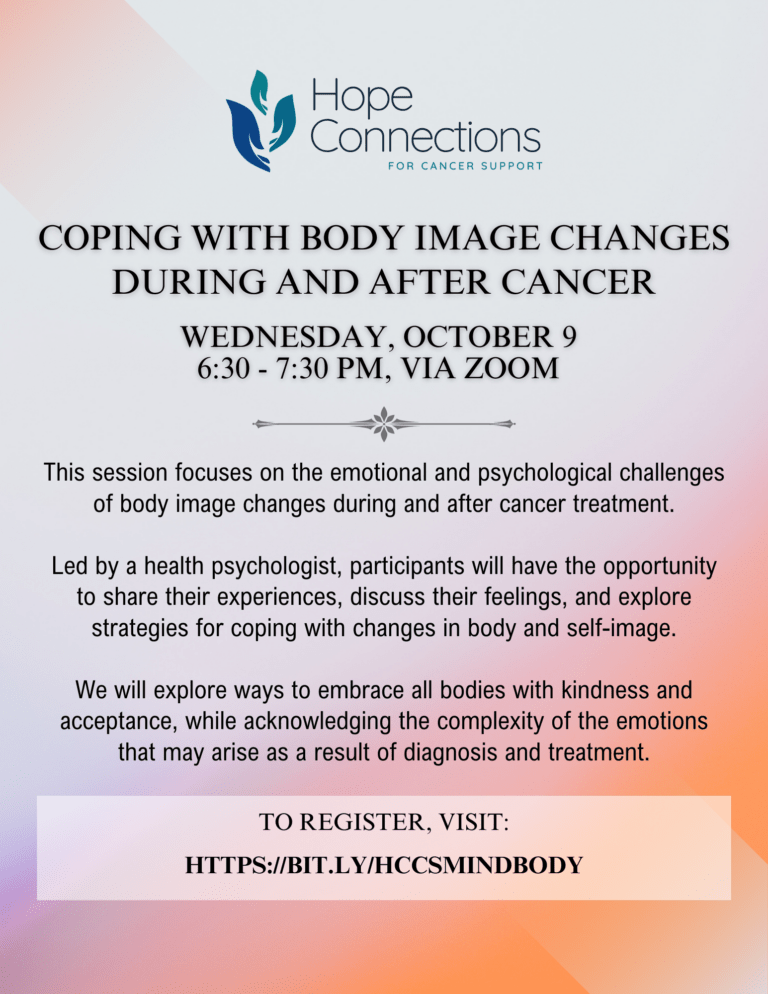 Hope Connections - No One Should Face Cancer Alone