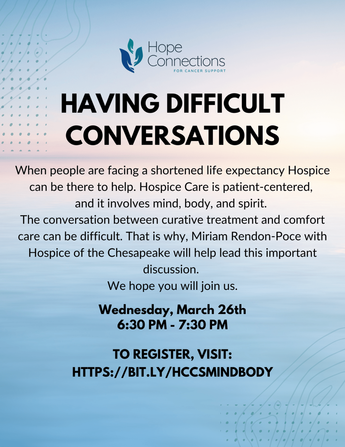 Hope Connections - No One Should Face Cancer Alone